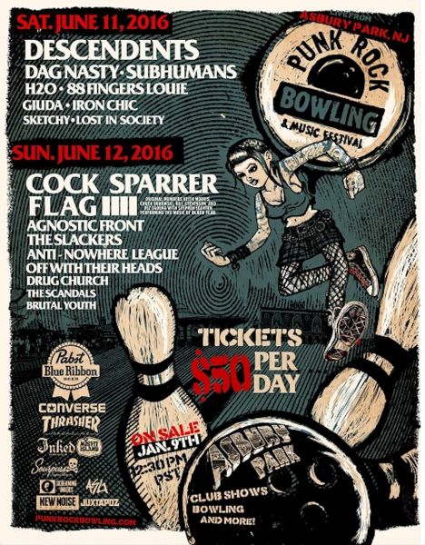 Bringing the Rock to Asbury Park: Punk Rock Bowling 2016 | borrowed ...